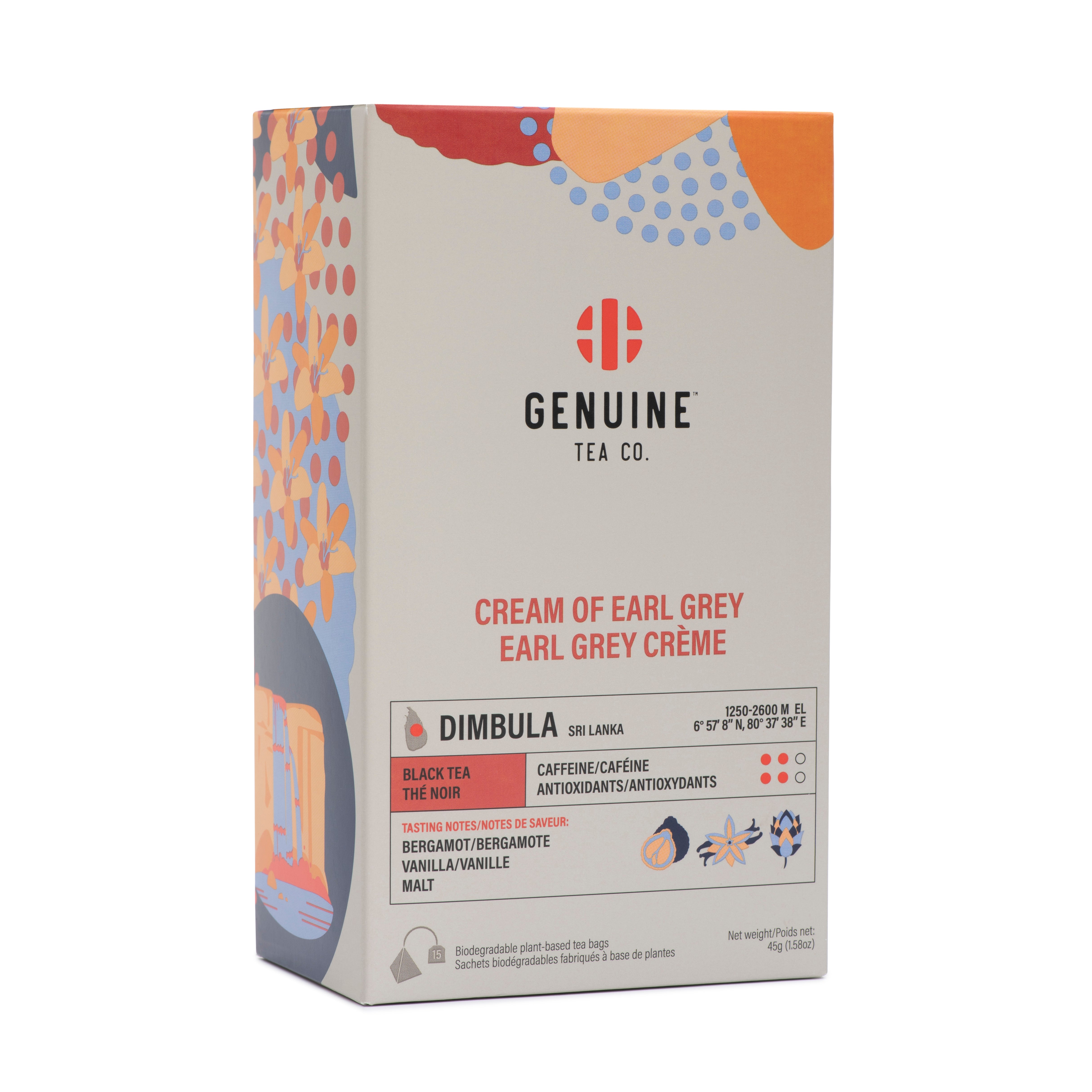 Genuine Pyramid Tea - Cream of Earl Grey – Mindful Snacks
